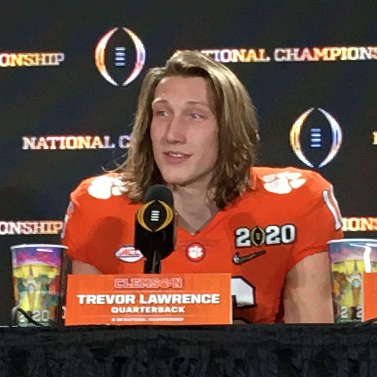 Trevor Lawrence declaring for NFL draft
