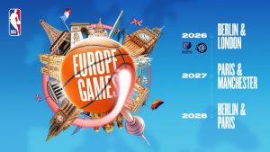 NBA Announces Six Regular-Season Games in Europe Through 2028, Starting ...