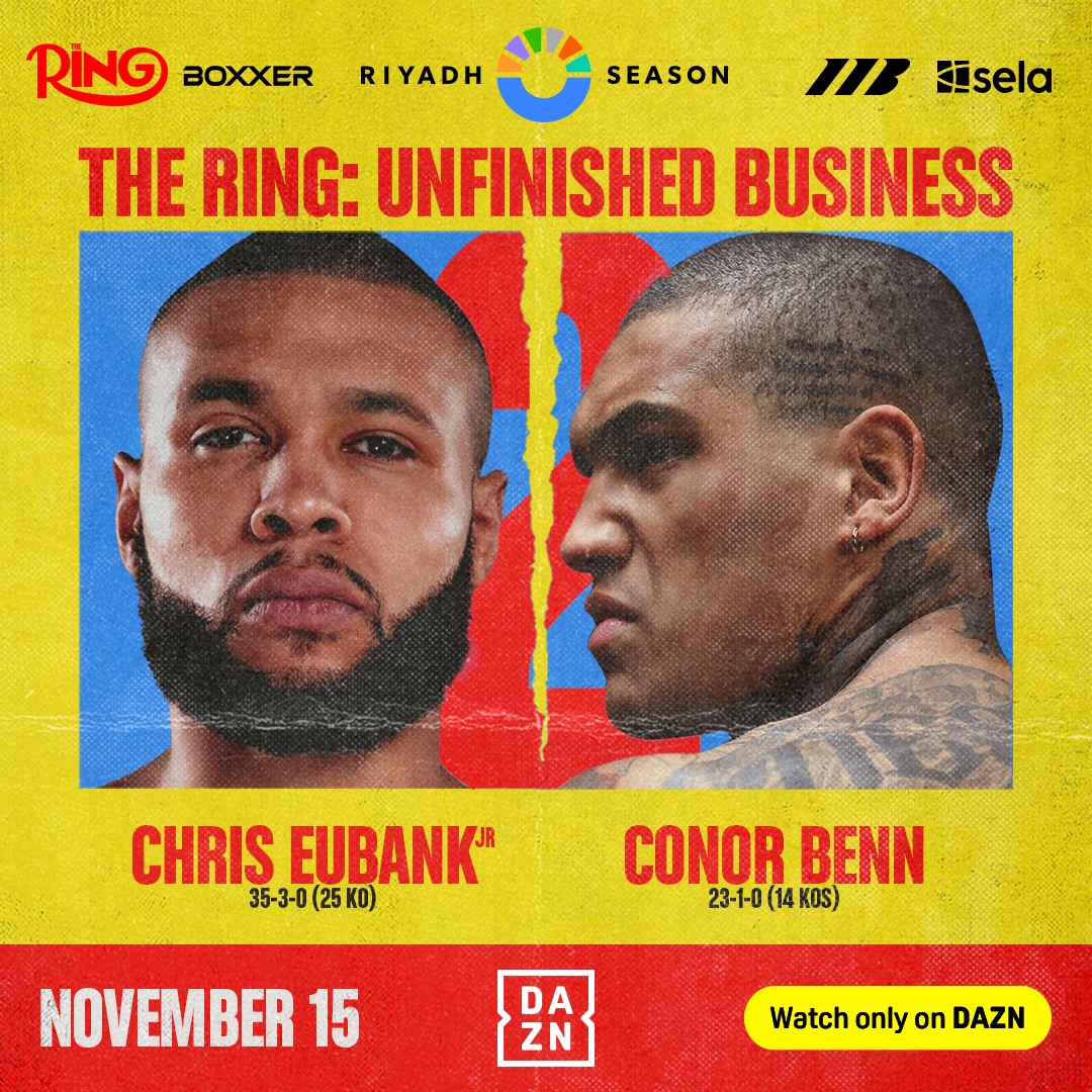 How to Watch Eubank Jr. vs. Benn 2: PPV Details, Start Time, Undercard ...