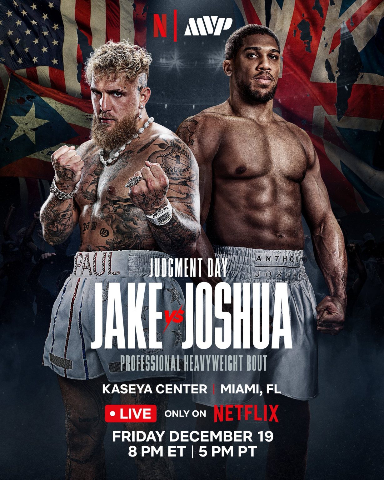 How to Watch Jake Paul vs. Anthony Joshua: Live Stream, Date, Start Time, and Viewing Guide ...