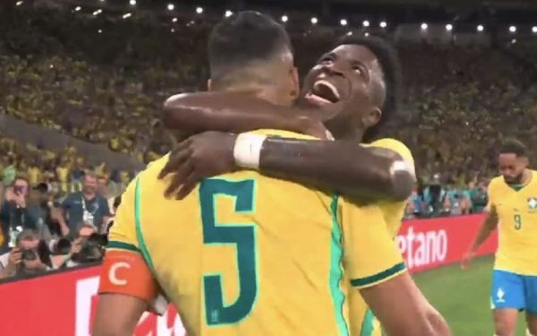 Vinicius brings Maracana curtain-raiser to life as Brazil rout Panama 6 ...